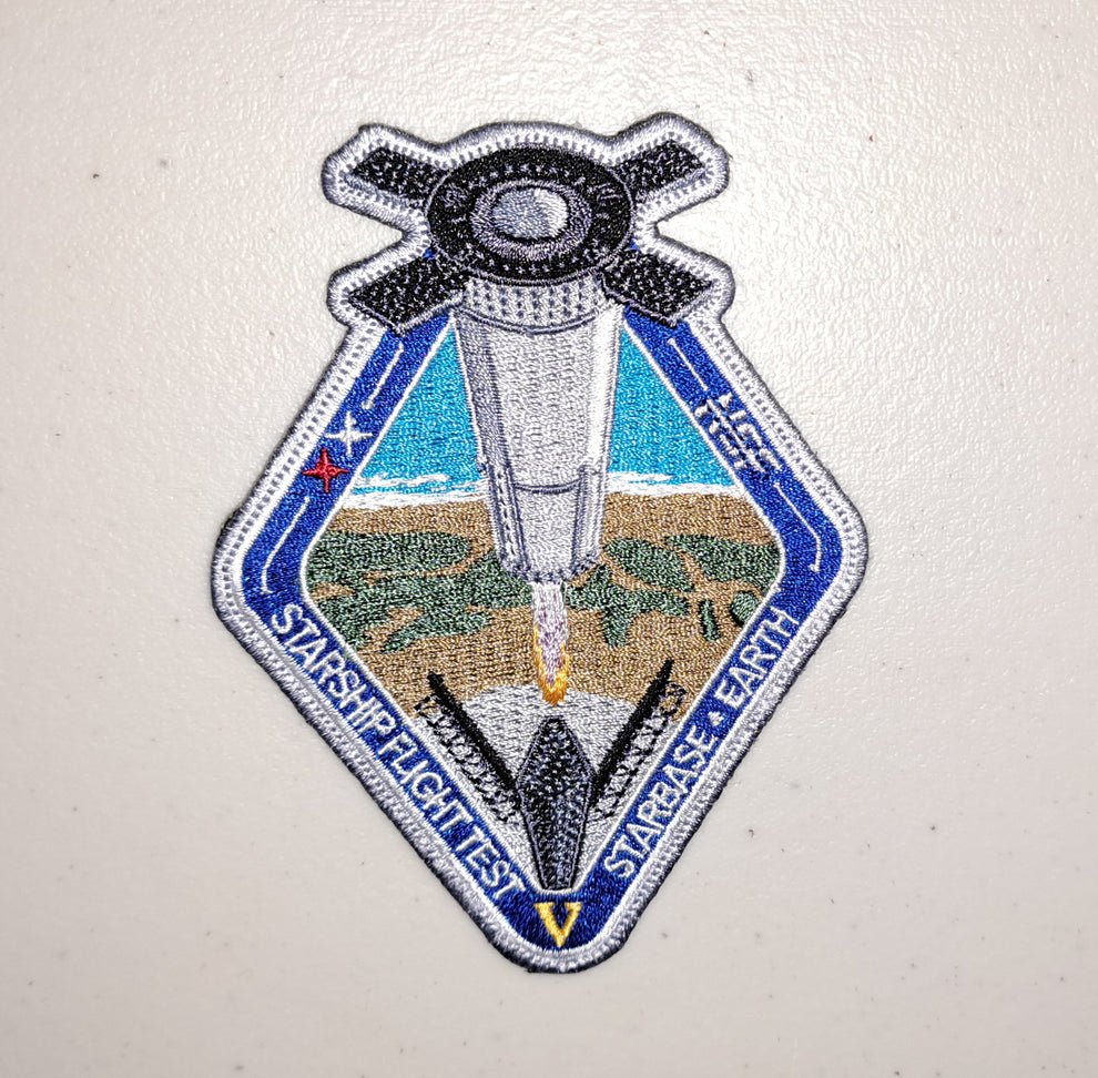 Starship Flight Test 5 (IFT-5) NSF Patch – Nebular Finds
